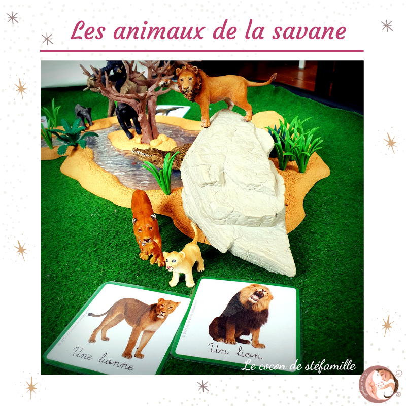 Les animaux de la savane