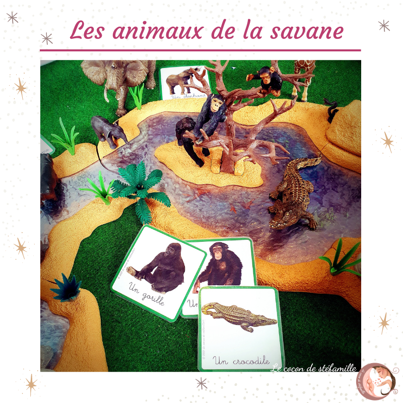 Les animaux de la savane
