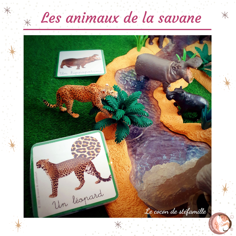 Les animaux de la savane