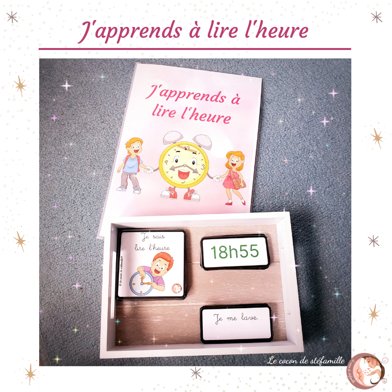 J'apprends à lire l'heure (partie 1)