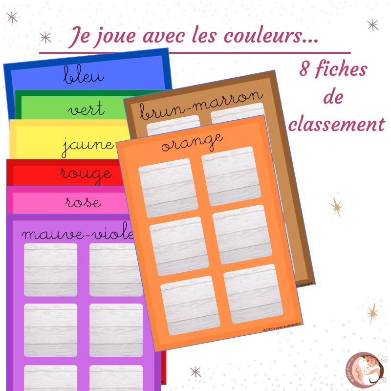 Je joue avec les couleurs